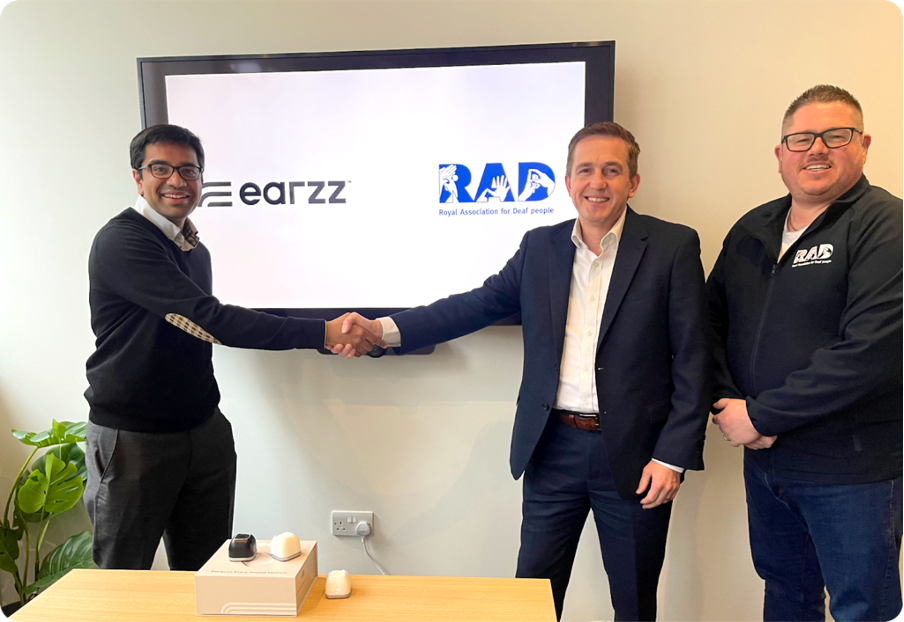 Earzz and Royal Association for Deaf People (RAD) Join Forces to Revolutionise Alerting ...